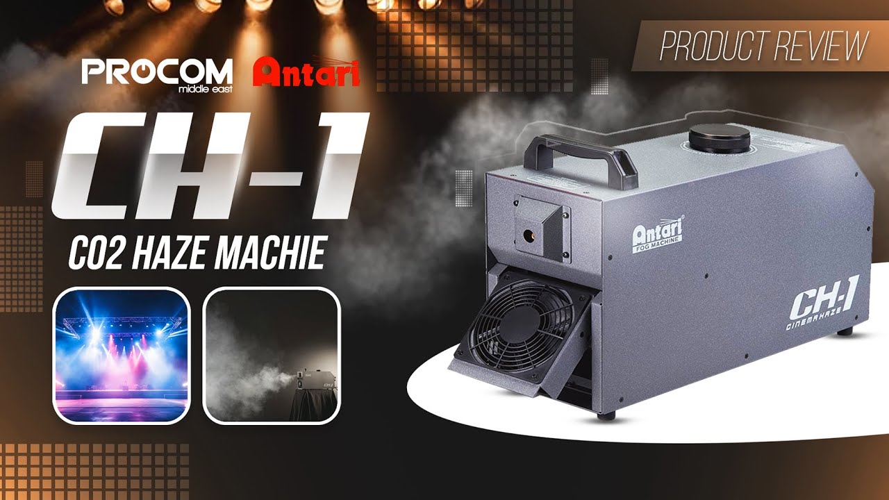 Antari CH-1 Cinema Haze Machine - YouTube