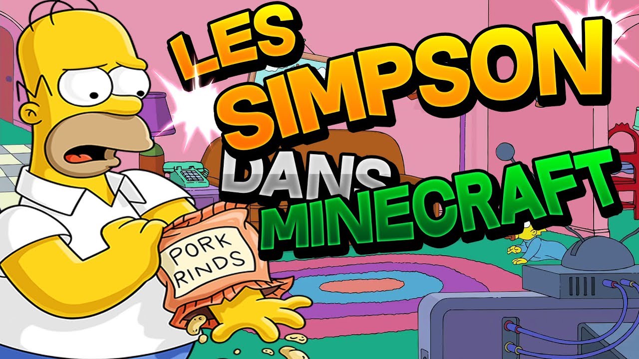 BUILD BATTLE | THÈME SIMPSON MINECRAFT ! - YouTube