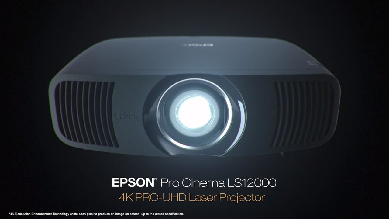 Epson Pro Cinema LS12000 4K PRO-UHD Laser Projector - YouTube