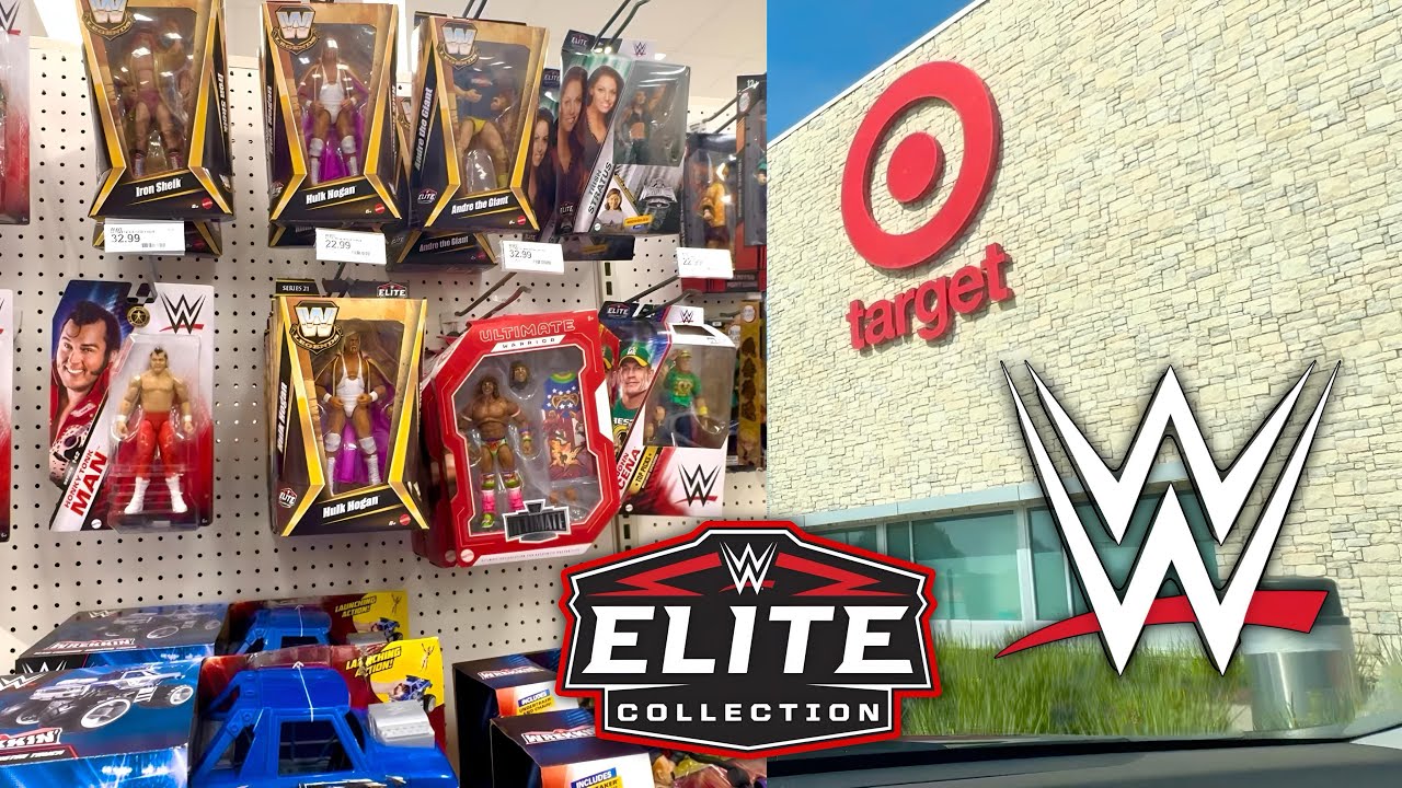 Searching for WWE ELITE 109 Figures at Target **Toy Hunt** - YouTube
