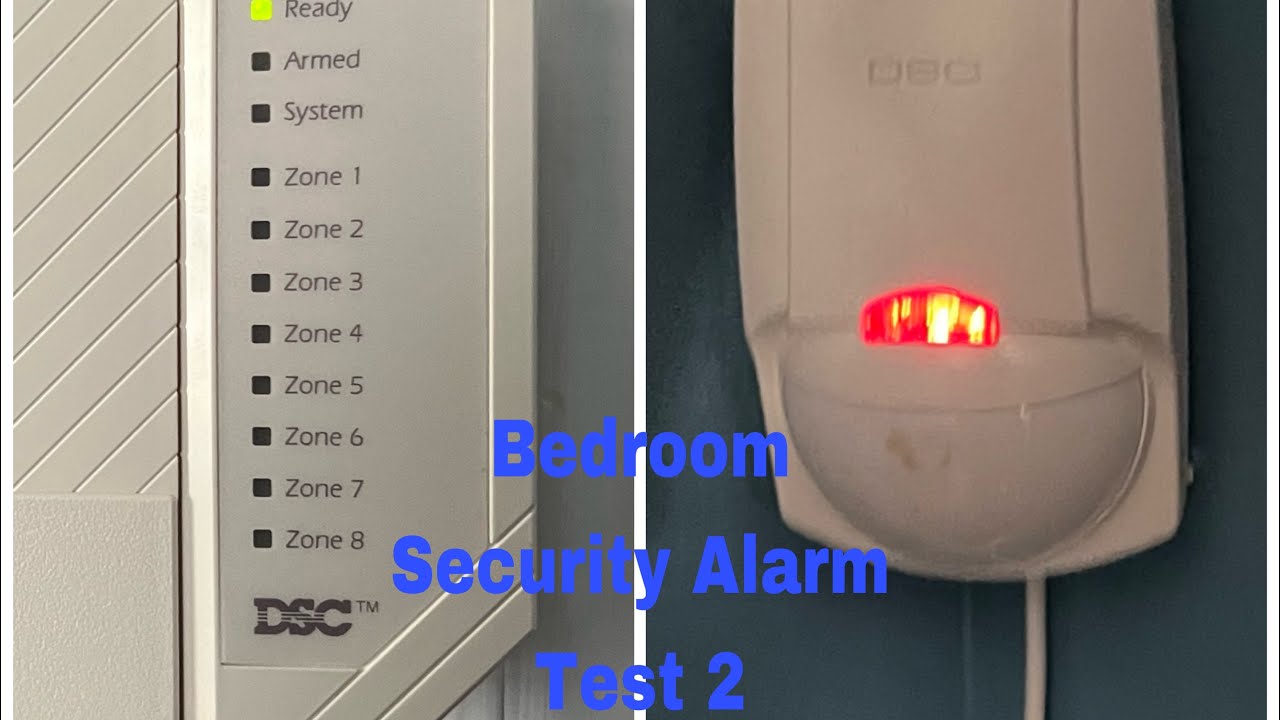 Bedroom Security Alarm Test 2 - YouTube