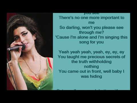 Amy Winehouse A Song For You lyrics - YouTube