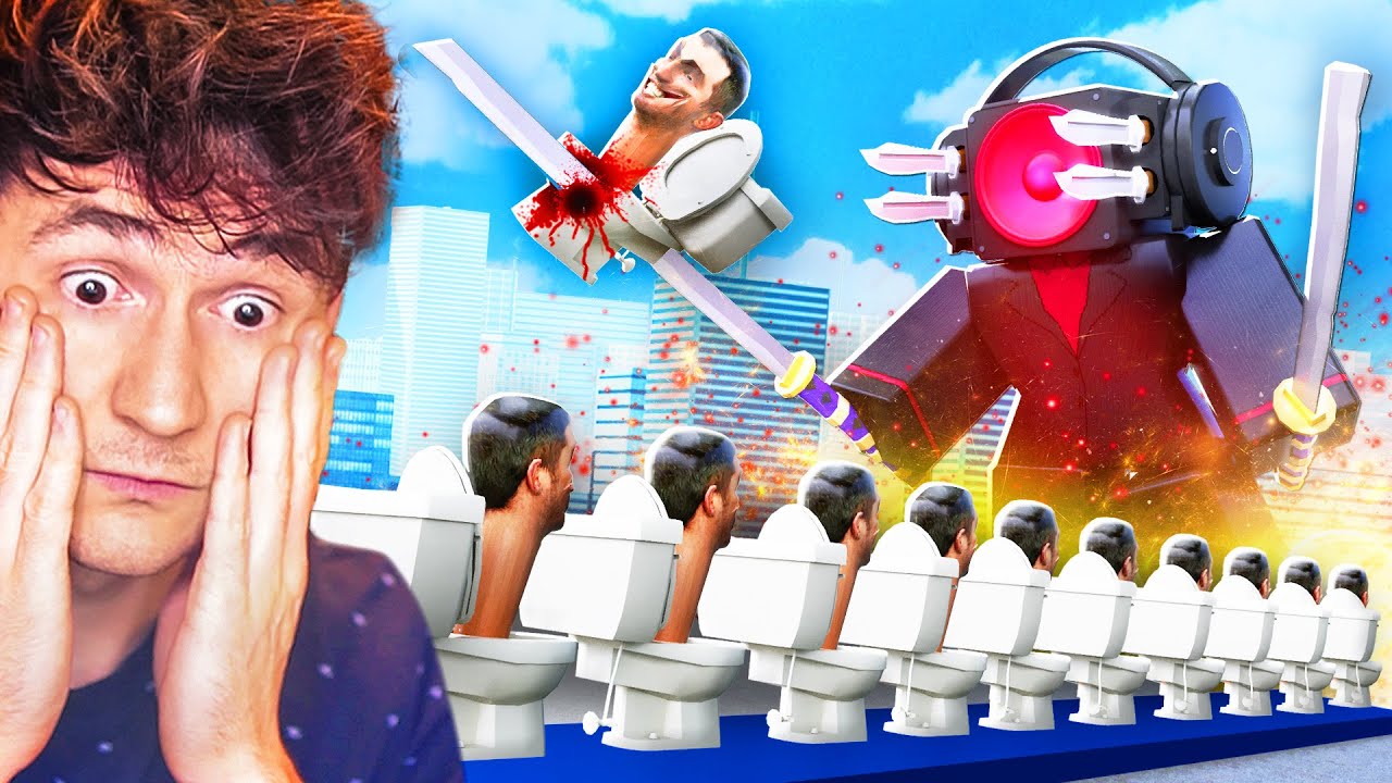 Upgrading Katana Speaker to MAX LEVEL! (Toilet Defense) - YouTube