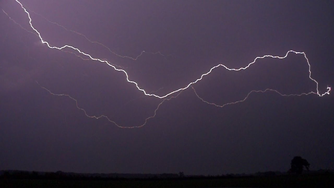 Lightning in Super Slow Motion - YouTube
