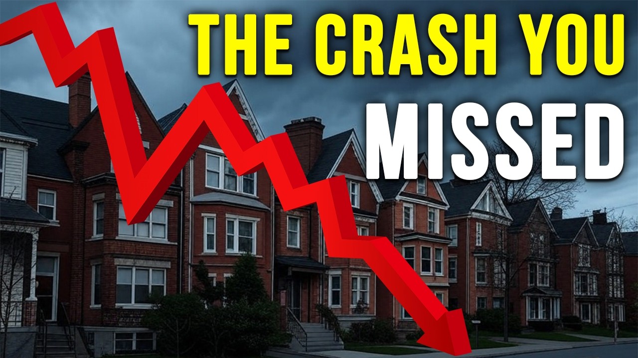 The REAL ESTATE CRASH Nobody's Talking About – HOUSE PRICES in FREEFALL ...