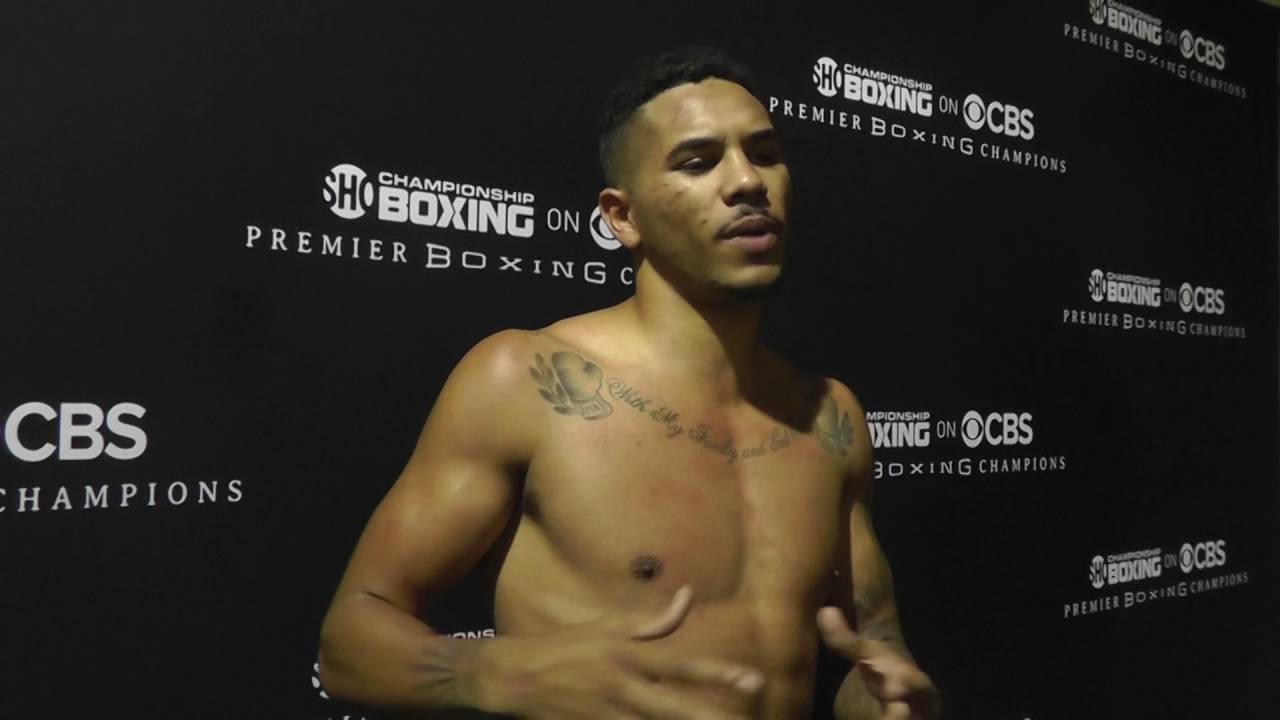 boxing star jonathan alonzo after his win EsNews Boxing - YouTube