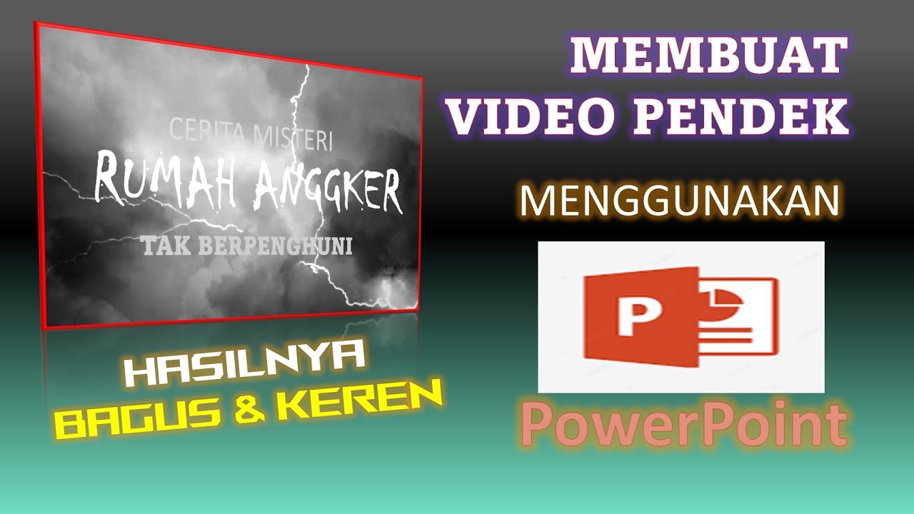 Cara membuat Video Pendek dengan PowerPoint - YouTube