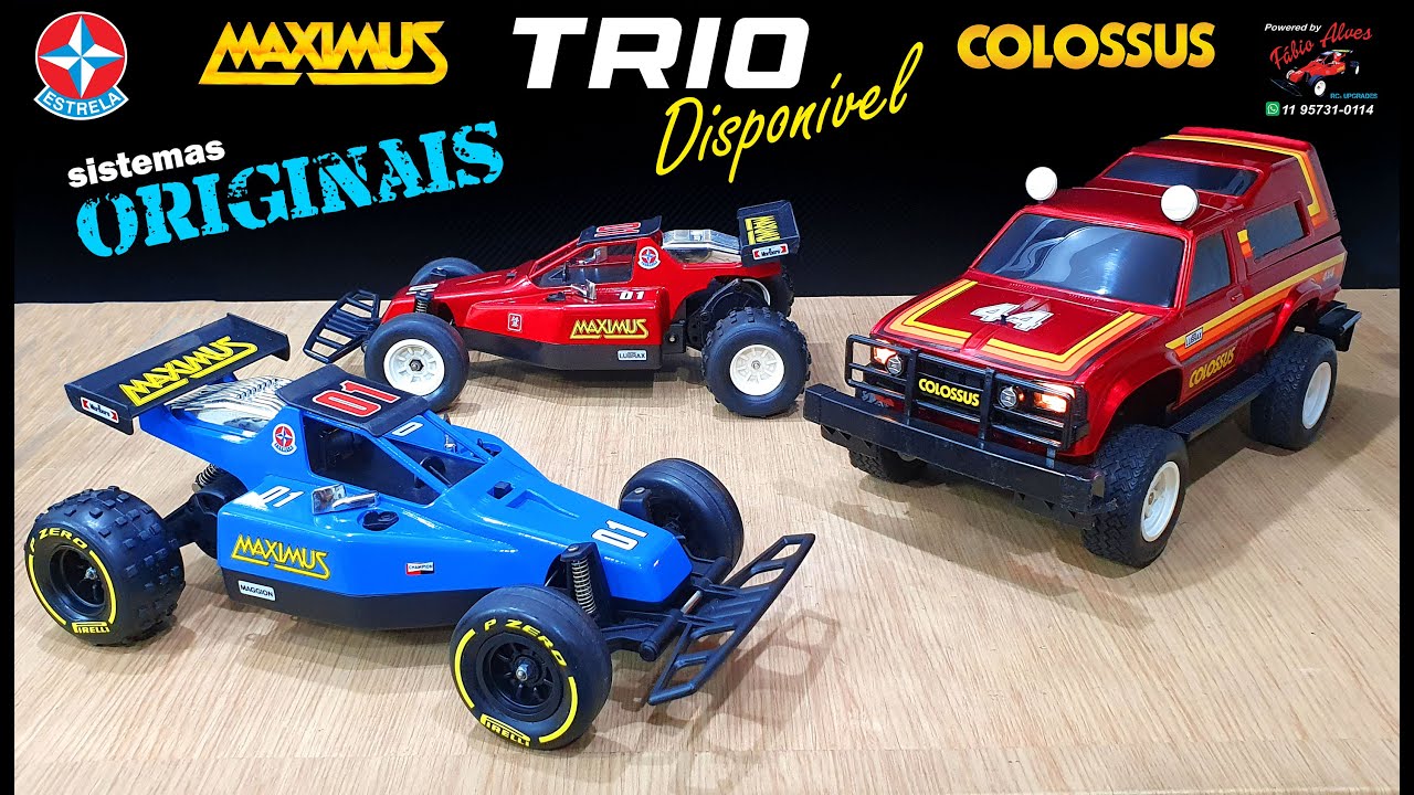 COLOSSUS E MAXIMUS ESTRELA - SISTEMAS ORIGINAIS ! TRIO DISPONÍVEL PRA ...
