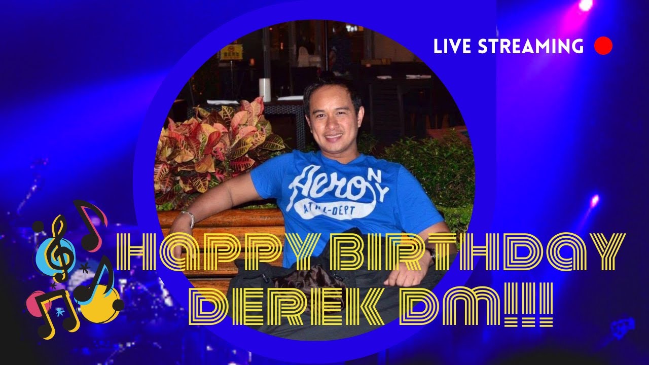 Happy Birthday Derek DM! - YouTube