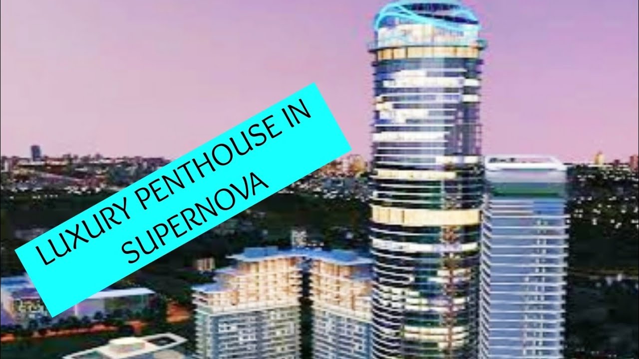 PENTHOUSE IN NOIDA ,5220 SQFEET ,SUPERNOVA, SUPERTECH - YouTube