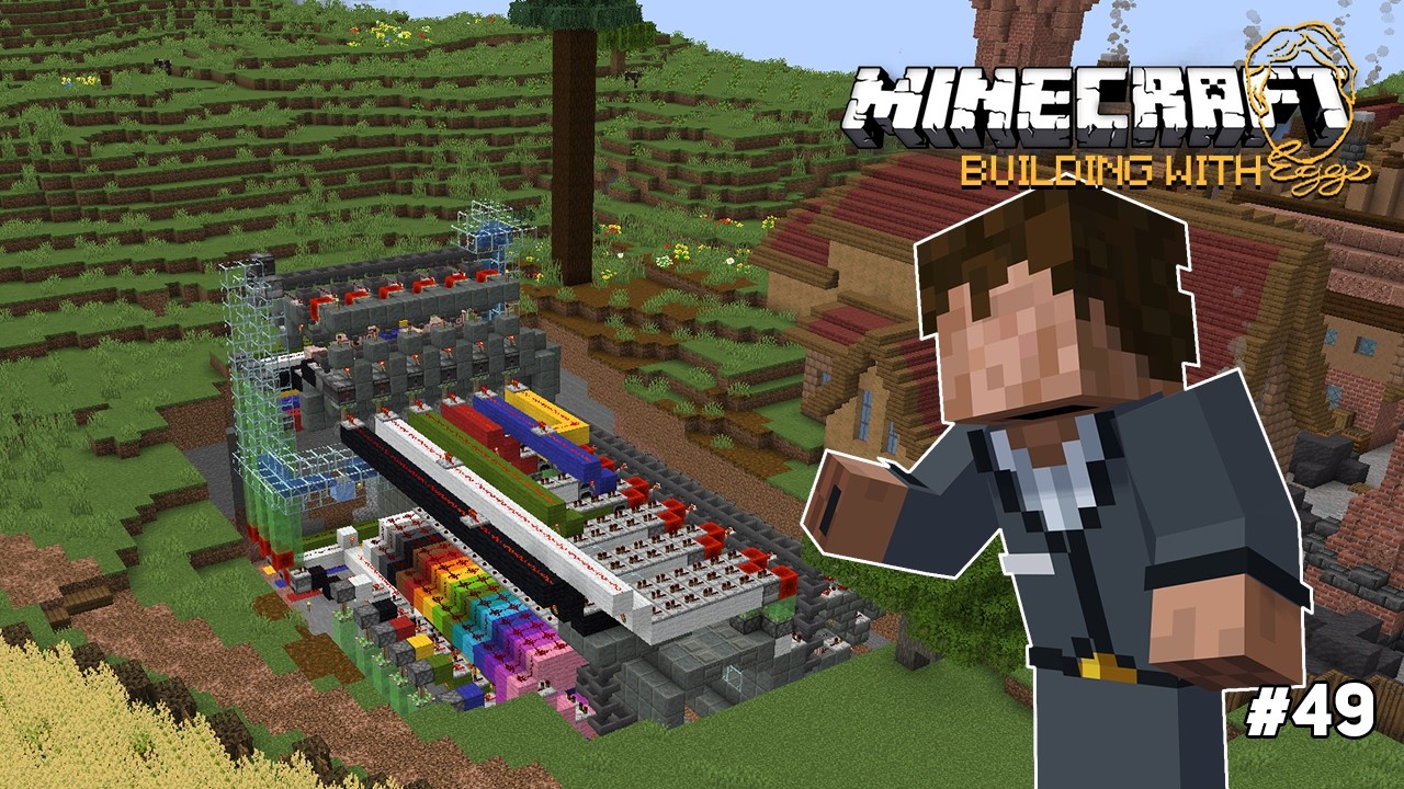 I built an AUTOMATIC DYE FARM in Survival Minecraft 1.21 - YouTube