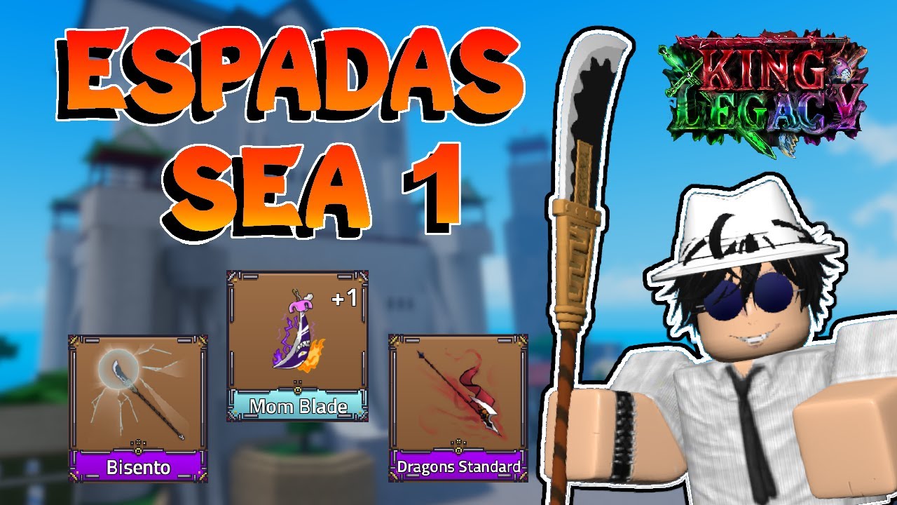 COMO CONSEGUIR TODAS LAS ESPADAS DEL SEA 1 EN KING LEGACY - YouTube