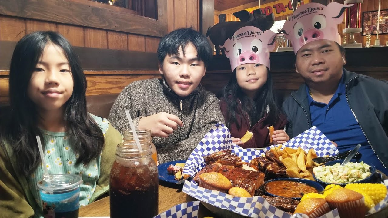 mus noj famous dave's nqaij npuas ci nrog me nyuam March 2023 - YouTube