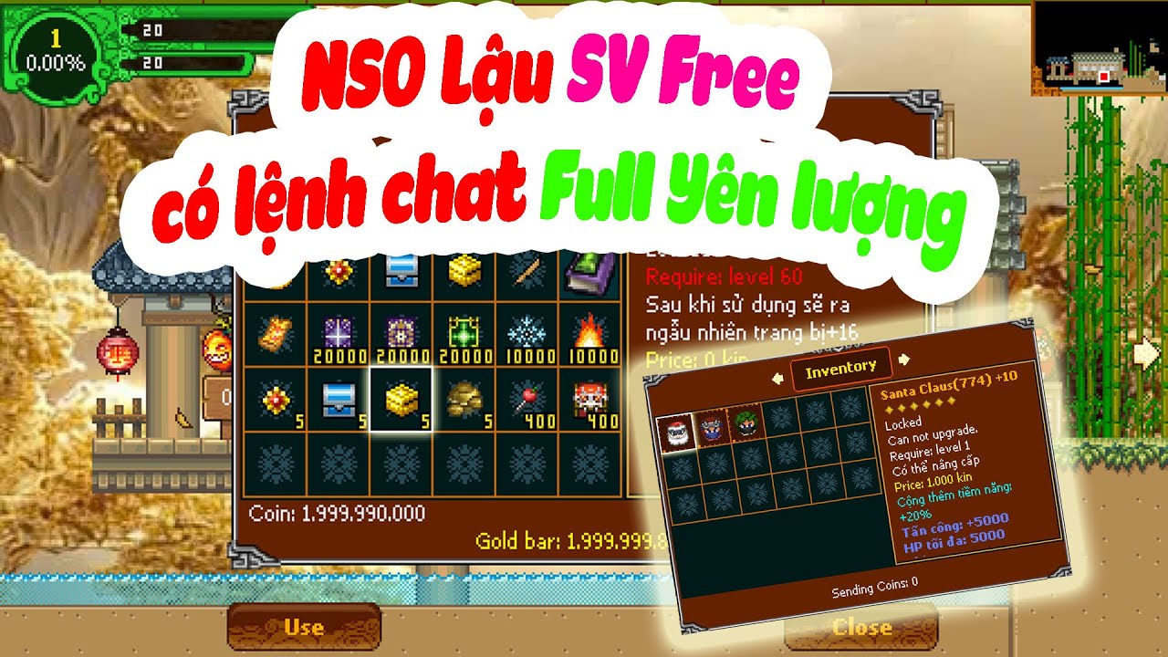 Review NSO Lậu - Sever NSO Free cực ngon cho ae - có lệnh chat nhận ...