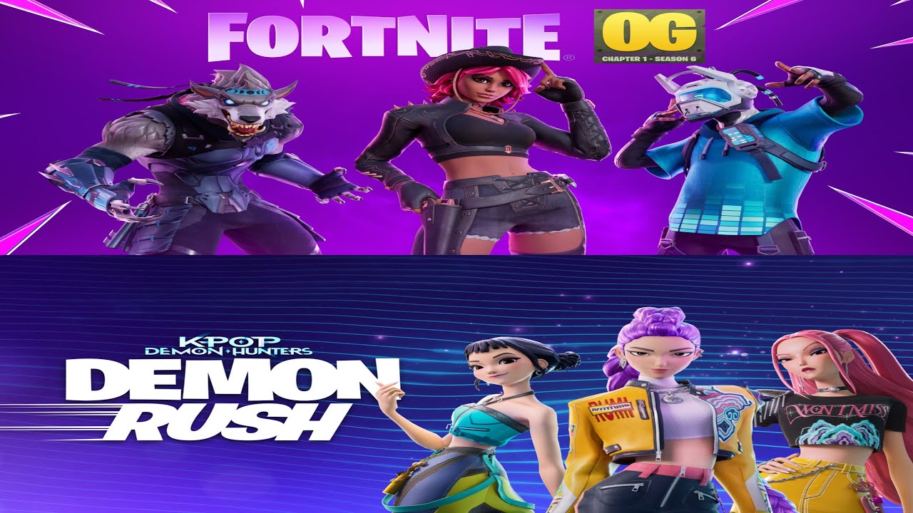 Fortnite C6 S4.5, Grinding Demon Rush LTM, Checking out OG S6 Later ...
