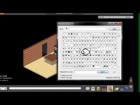 Habbo Guides; Alt Codes - YouTube