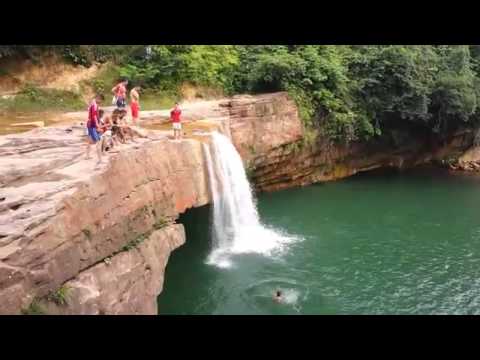 Pozo azul, Tibú - YouTube
