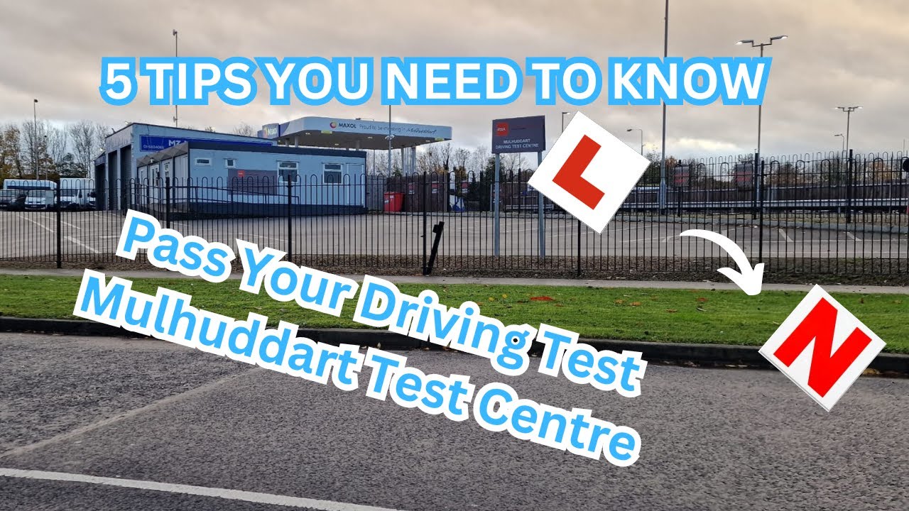 Mulhuddart Driving Test Route. 5 Tips To PASS!! - YouTube
