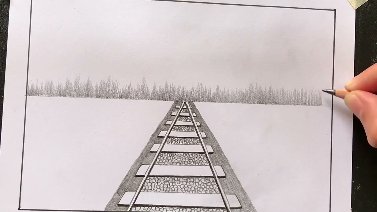 Top 10 Hình vẽ đường ray đẹp và độc đáo