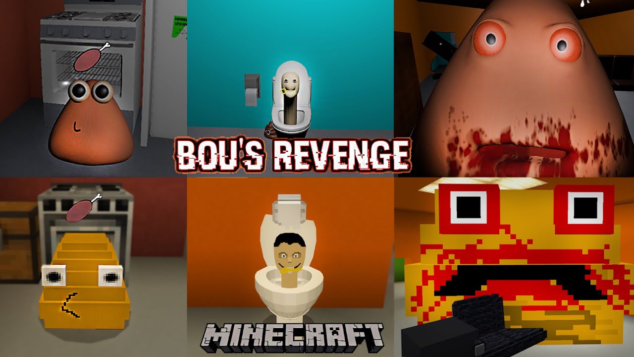Bou's Revenge DLC : Original VS MINECRAFT FULL GAMEPLAY - YouTube