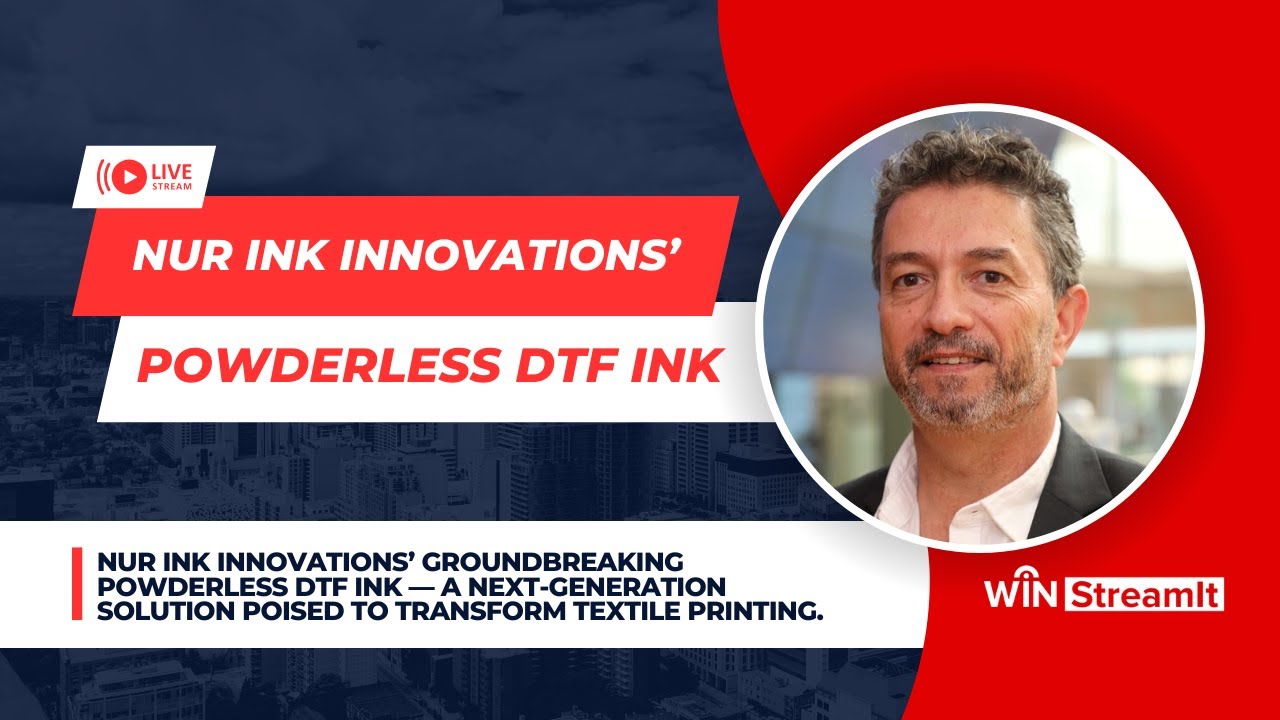 Nur Ink Innovations’ powderless DTF ink - YouTube