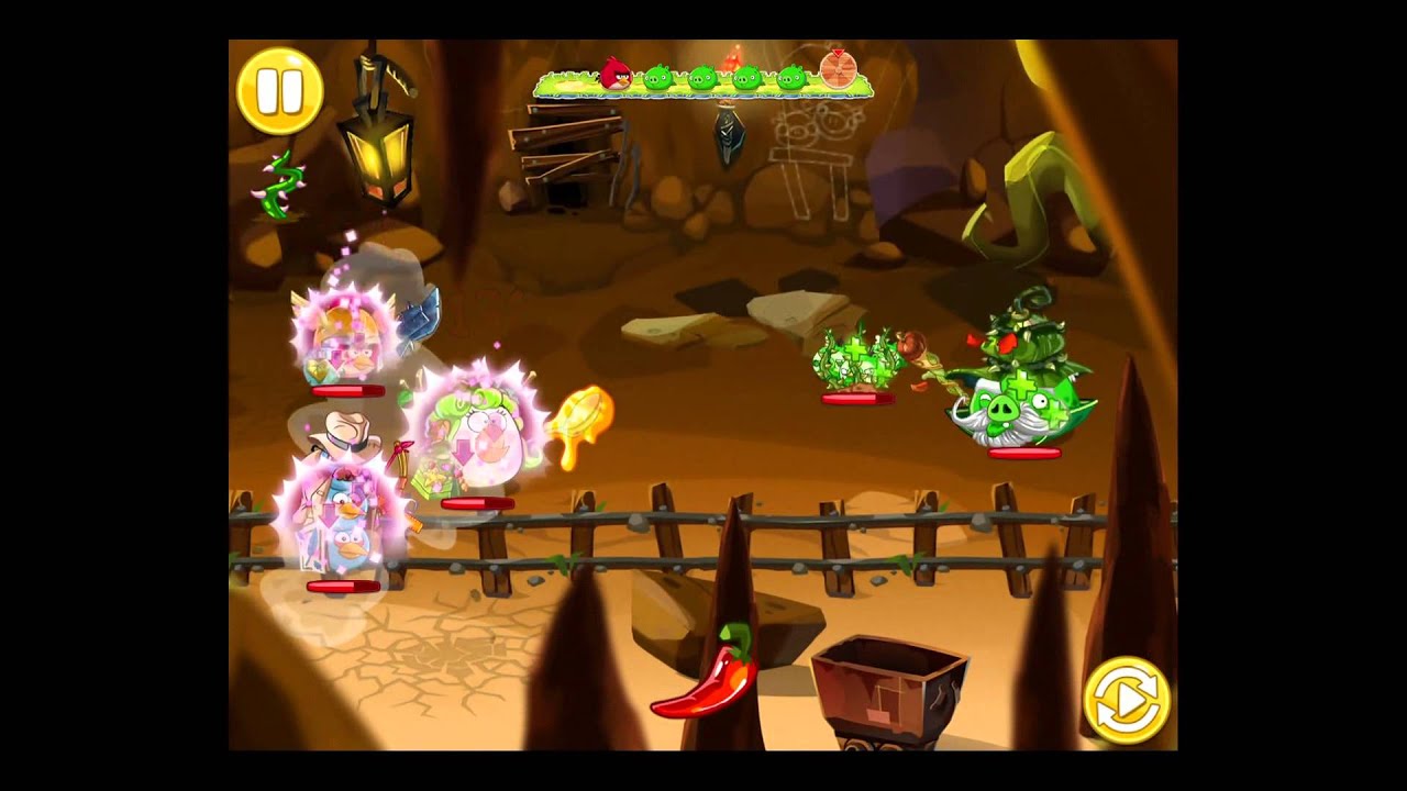 Angry Birds Epic - Shaking Hall 2 Walkthrough - YouTube