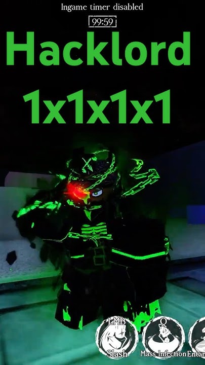 New Hacklord 1x1x1x1 skin in Forsaken! #forsaken #roblox - YouTube