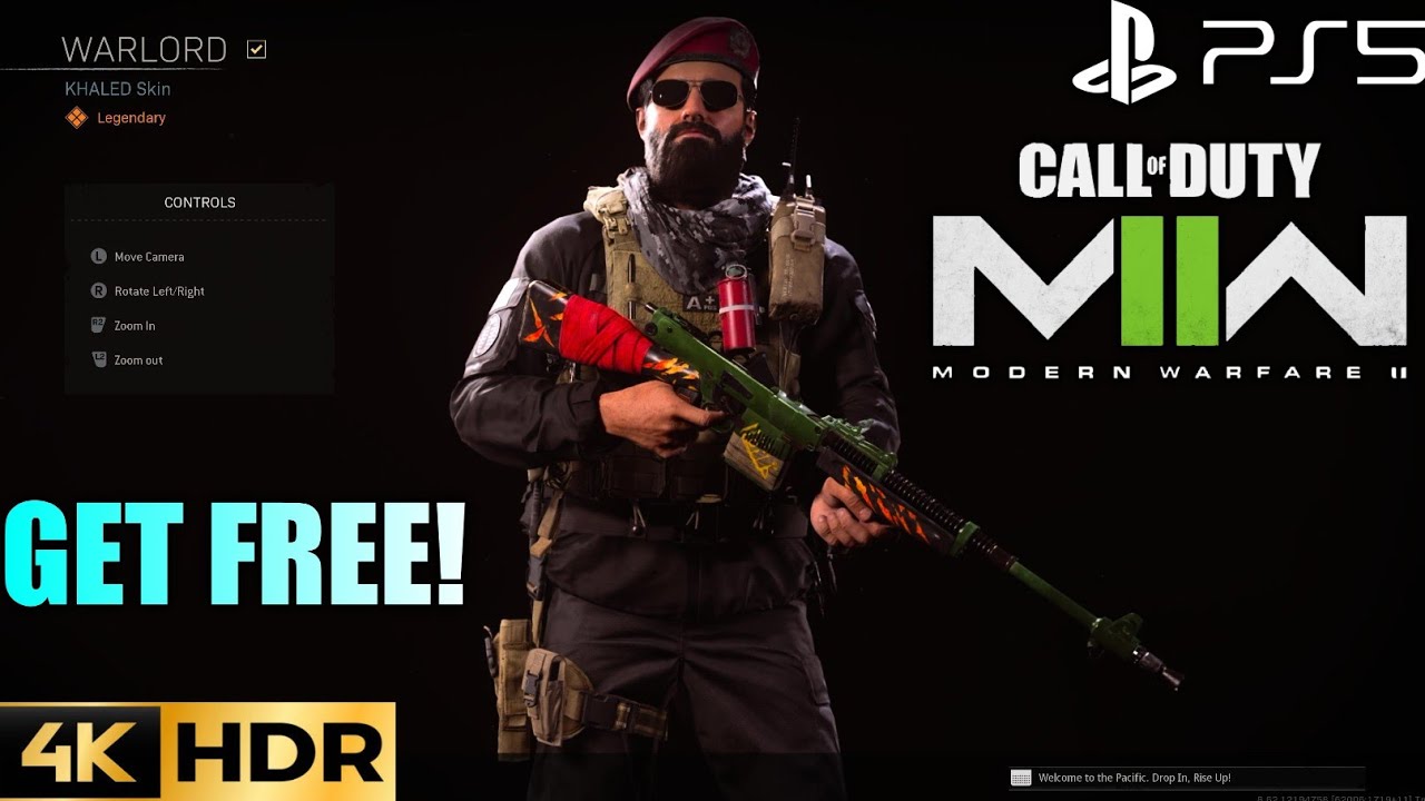 Warlord Khaled Skin Call of Duty Warzone & Vanguard Khaled Al Asad ...