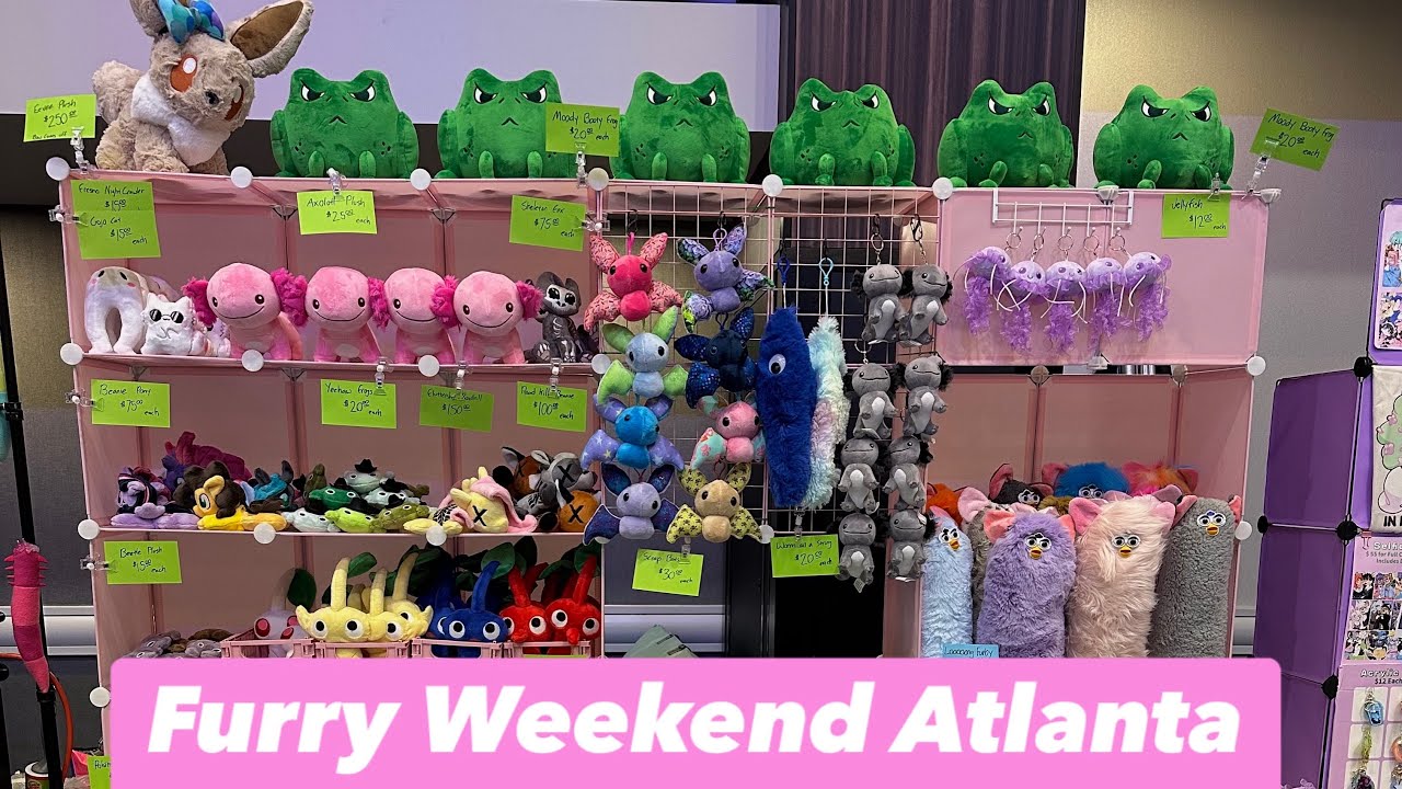 Furry Weekend Atlanta 2025 VLOG!! My first time at FWA!! Artist Alley ...