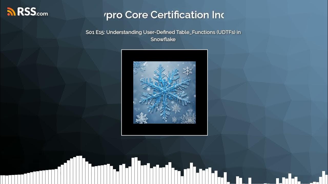 S01 E15: Understanding User-Defined Table_Functions (UDTFs) in ...
