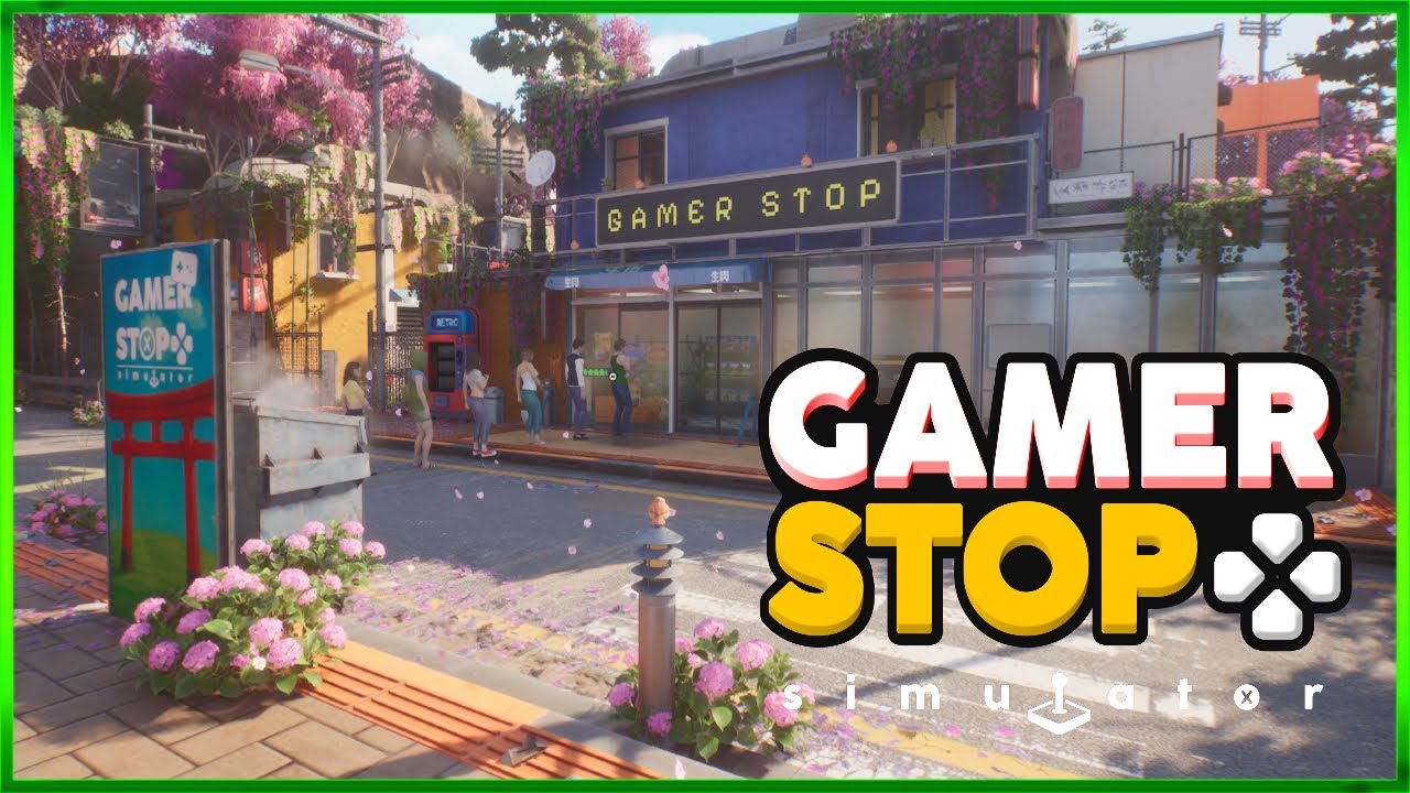 I Opened A Game Shop In Japan - Gamer Stop Simulator - Ep#3 - YouTube