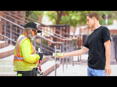 Giving $10,000 To Hard Workers