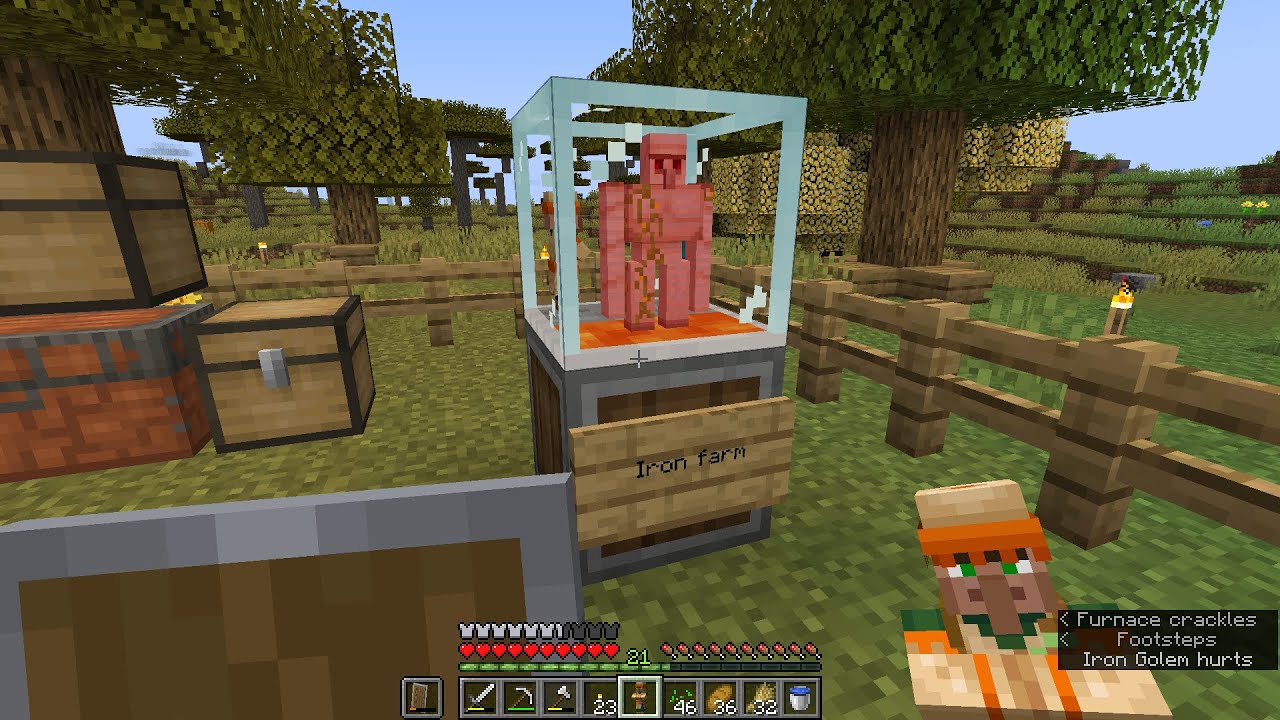 Minecraft Create Mod | Iron Farm | Episode 3 | UmarFarooq92. - YouTube