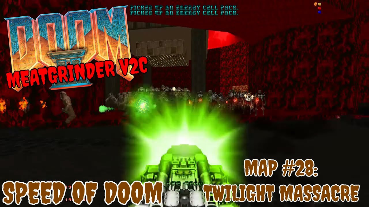 DOOM II: Meatgrinder V2C | Speed of Doom: Map #28: Twilight Massacre ...