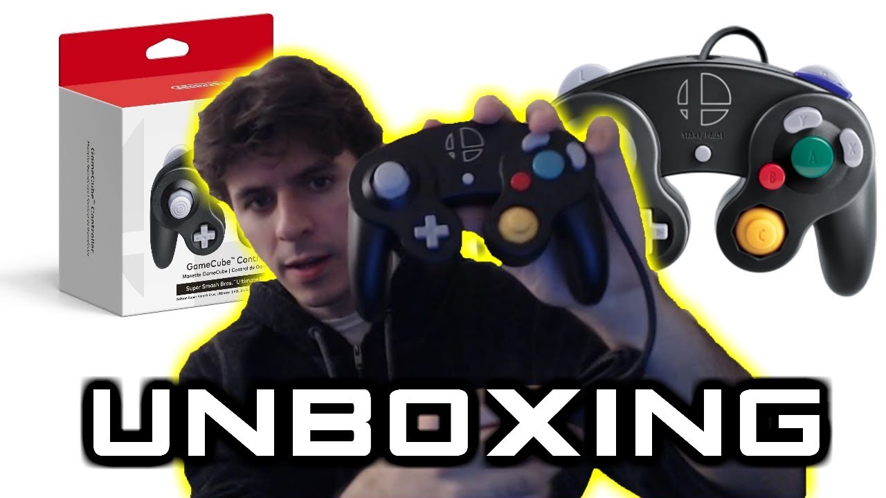 Smash Ultimate Gamecube Controller Unboxing - YouTube