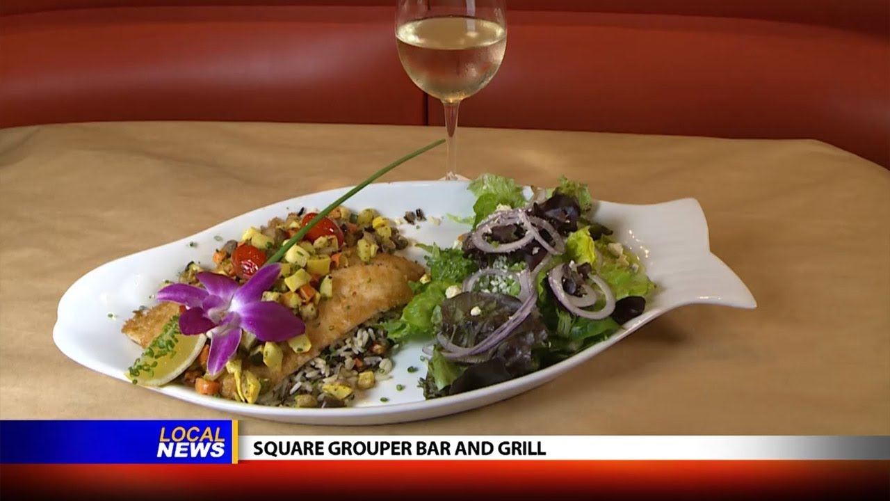 Square Grouper Bar and Grill - Dining Tip - YouTube