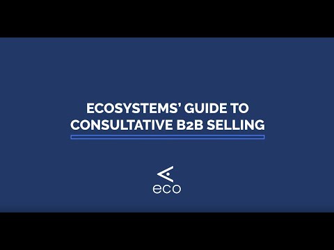 Introduction: Ecosystems' Guide to Consultative B2B Selling - YouTube