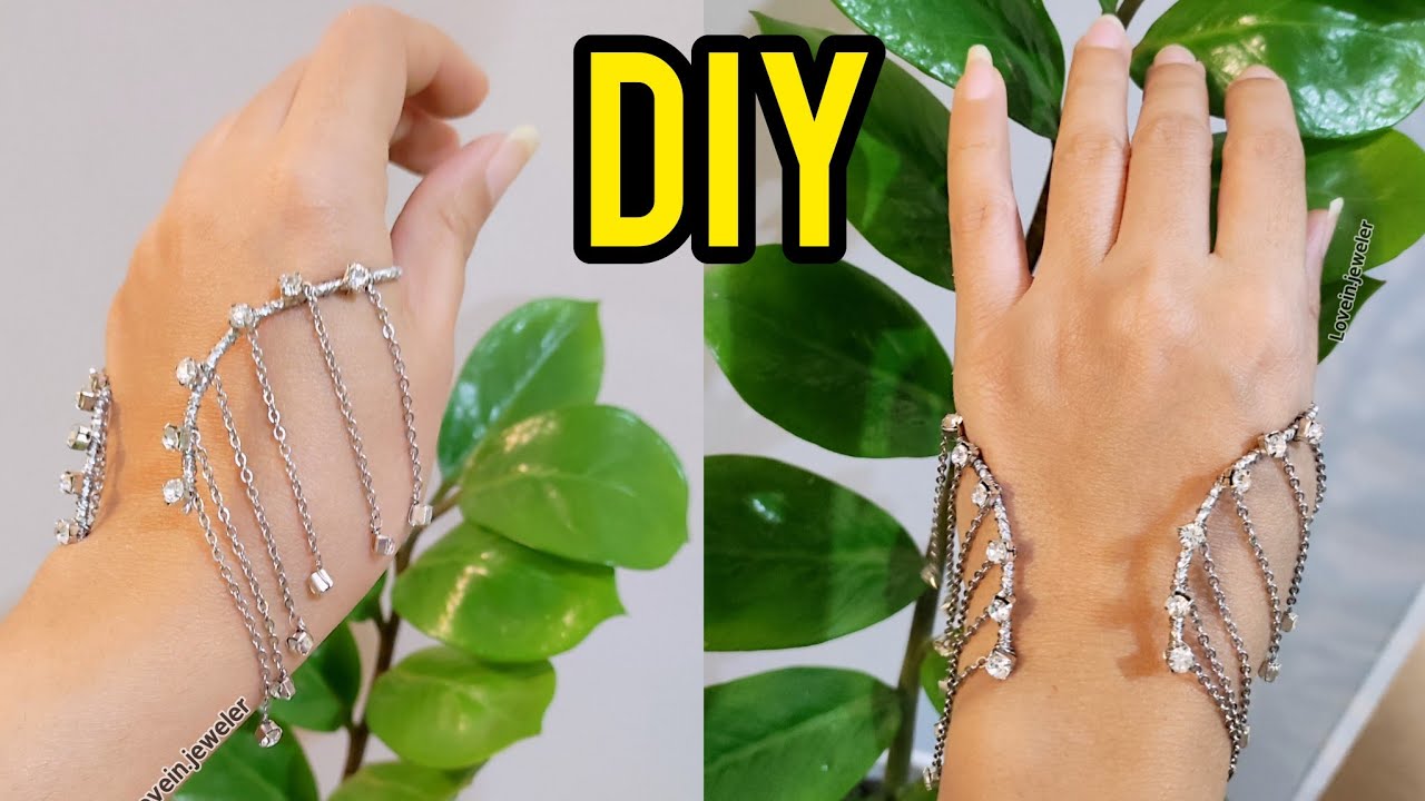 Diy wire wrapping bracelet - step by step tutorial for beginners - YouTube