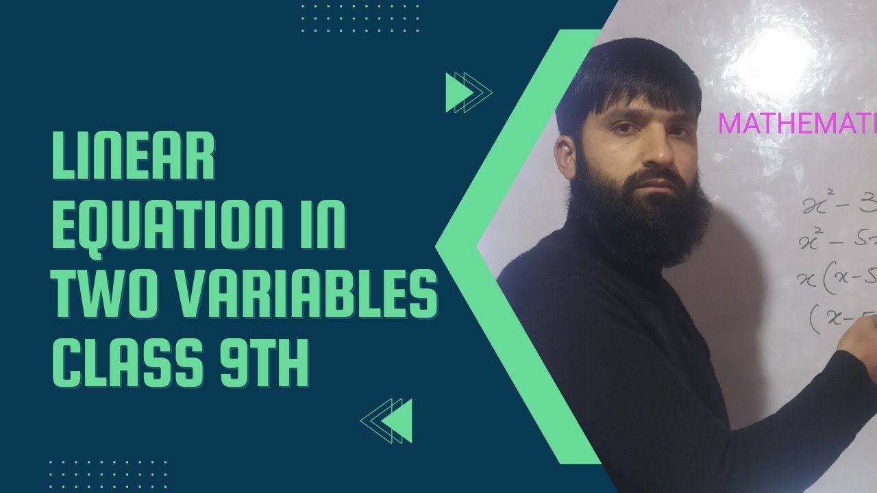 Linear Equation in two variables Class 9th Ex(4.3 ) Part 1 - YouTube