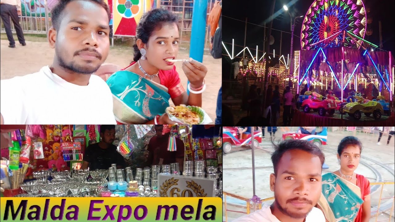 Malda Town Expo Mela/Malda Expo Melaling Chalao Lina/Mardi Baskey Vlog ...
