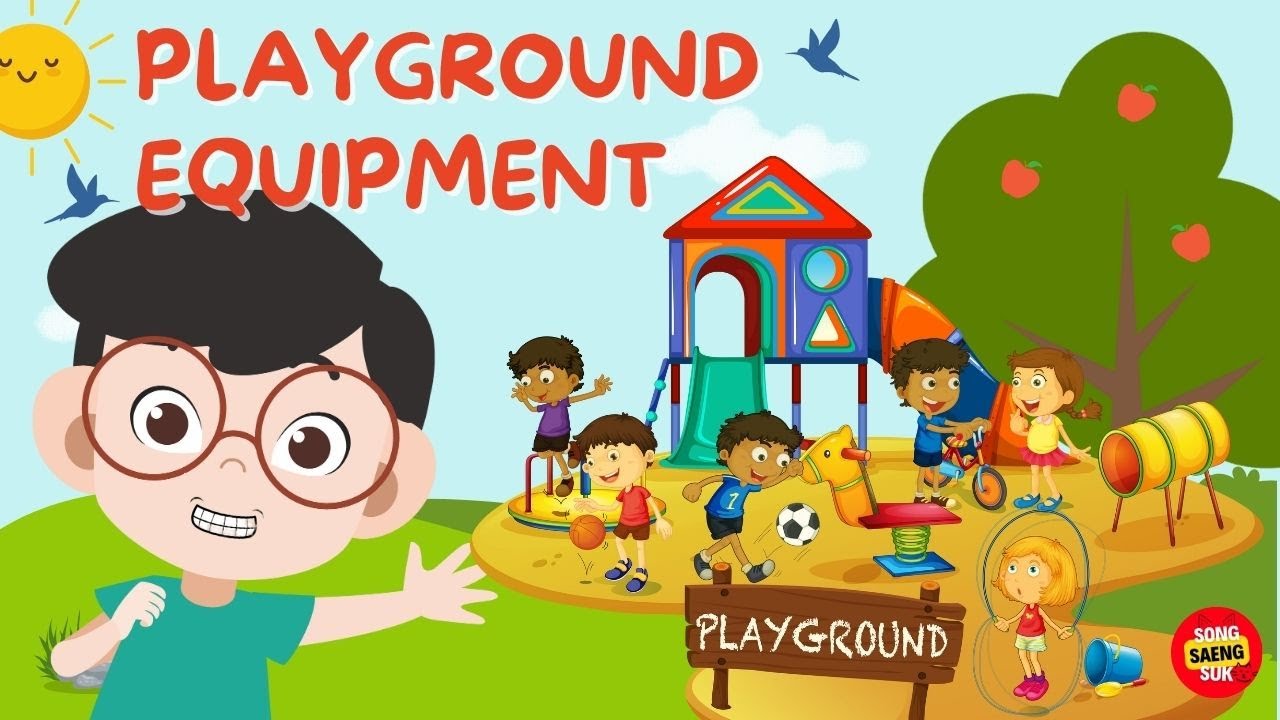 Playground Equipment | Vocabulary For Kids | Educational | English ...