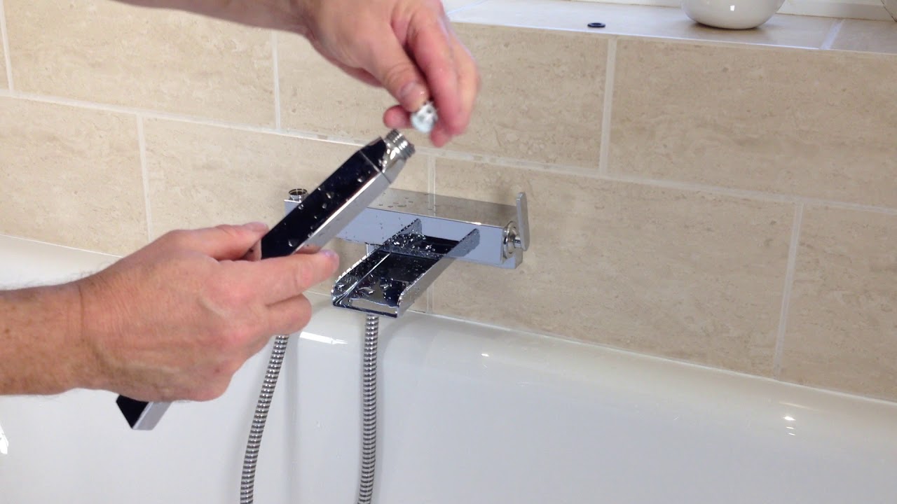 Ixia water saving shower flow reducer washer - YouTube