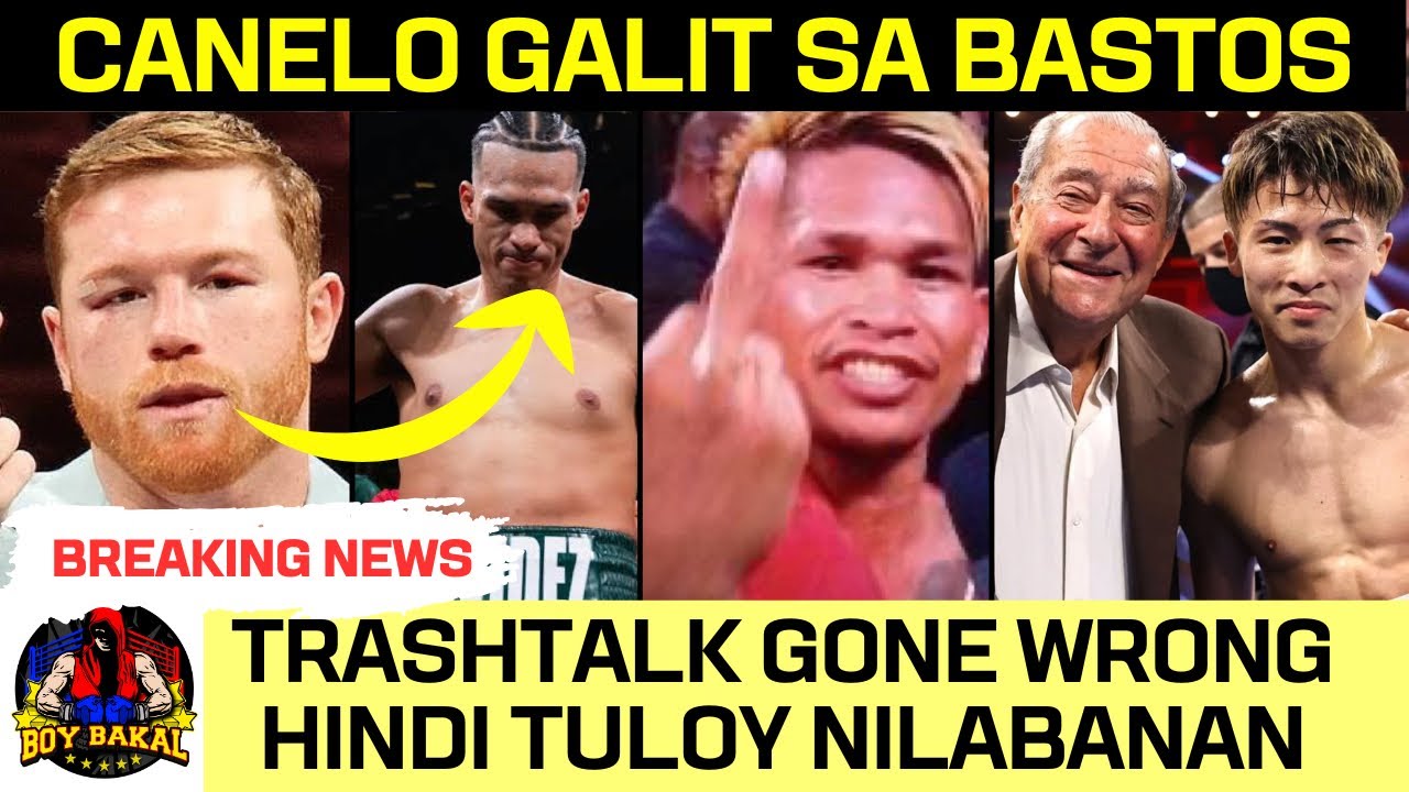 Canelo Galit Sa Bastos Na Boxer, May BANAT Kay Benavidez | Lopez Gusto ...