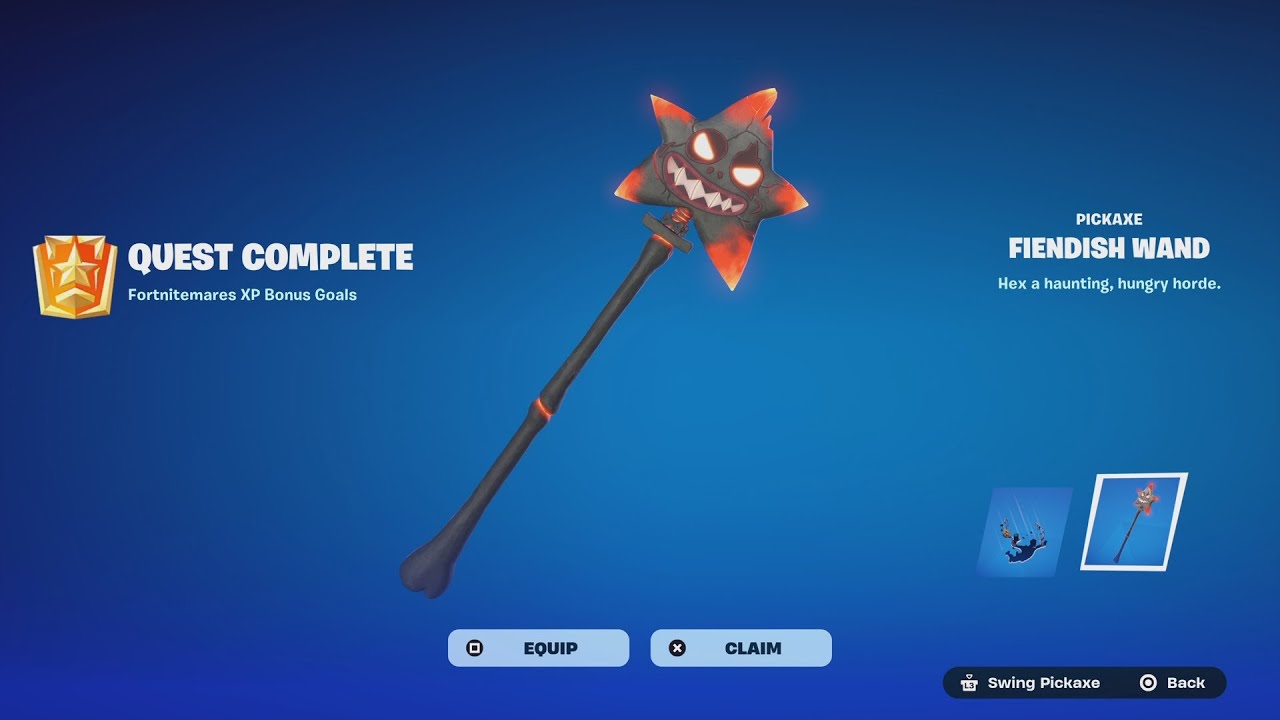 FREE Fortnitemares PICKAXE & CONTRAIL, Get Them NOW! (Free Rewards Quick Guide) - YouTube