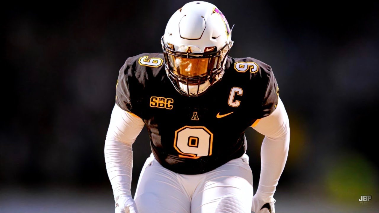 Most Dominant DL in the Sun Belt || App State DL Demetrius Taylor 2020 ...