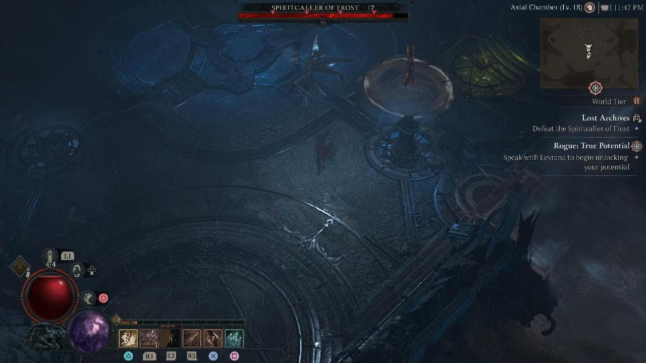Diablo IV - Spiritcaller of Frost Boss Fight [World Tier 2] - YouTube