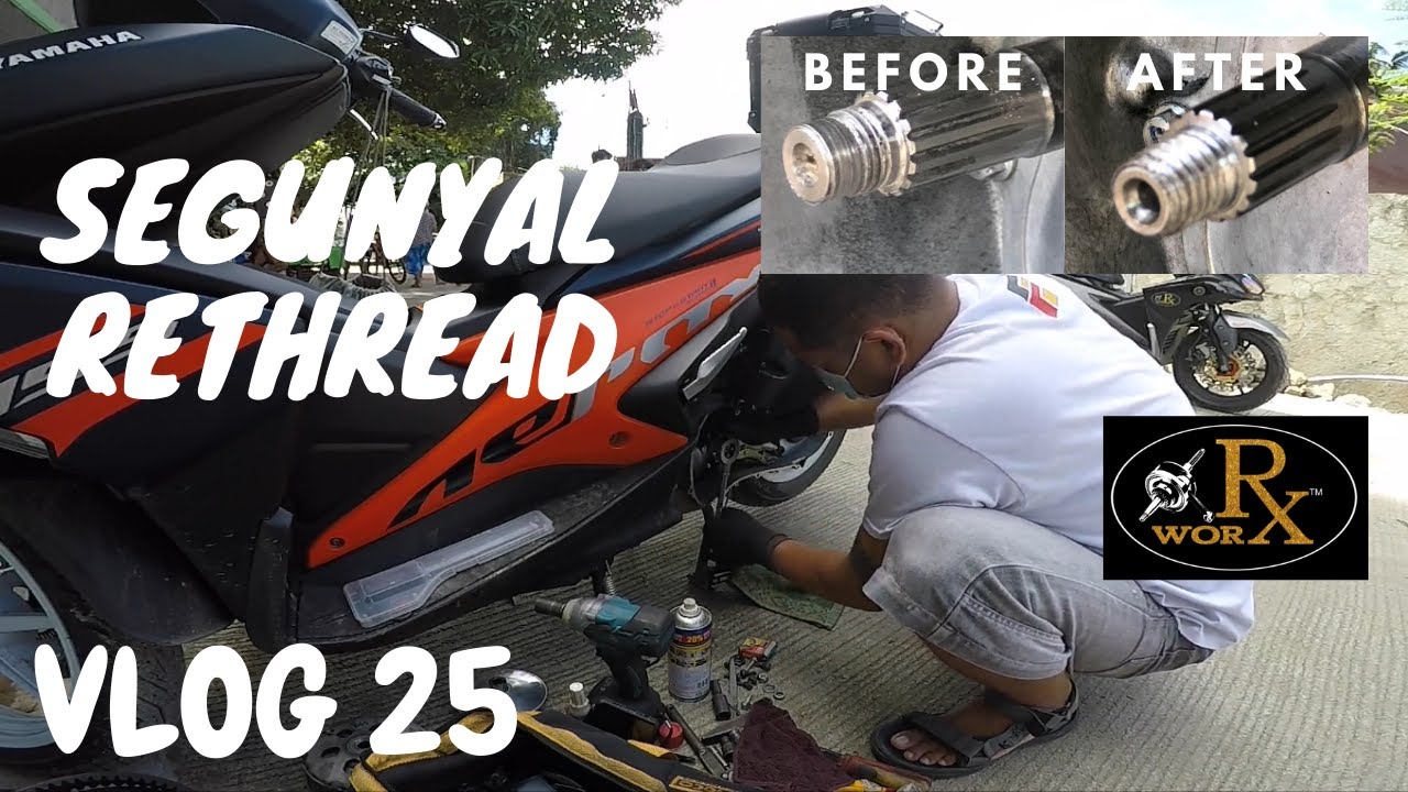 Aerox Segunyal Repair | CVT Upgrade | RS8 | JVT - YouTube
