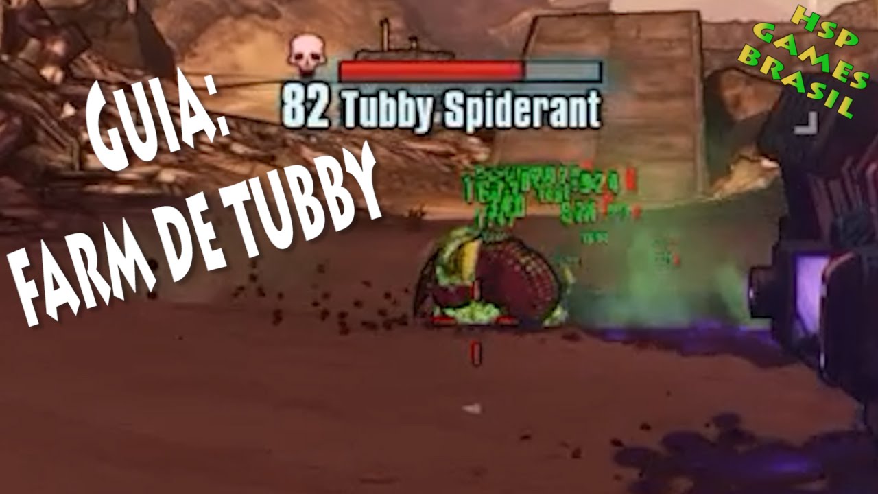 Guia farm de Tubby. Inimigos gorduchos em Borderlands 2 - YouTube