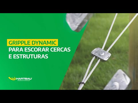 Hartbau Agro- Gripple Dynamic para escorar cercas e estruturas - YouTube