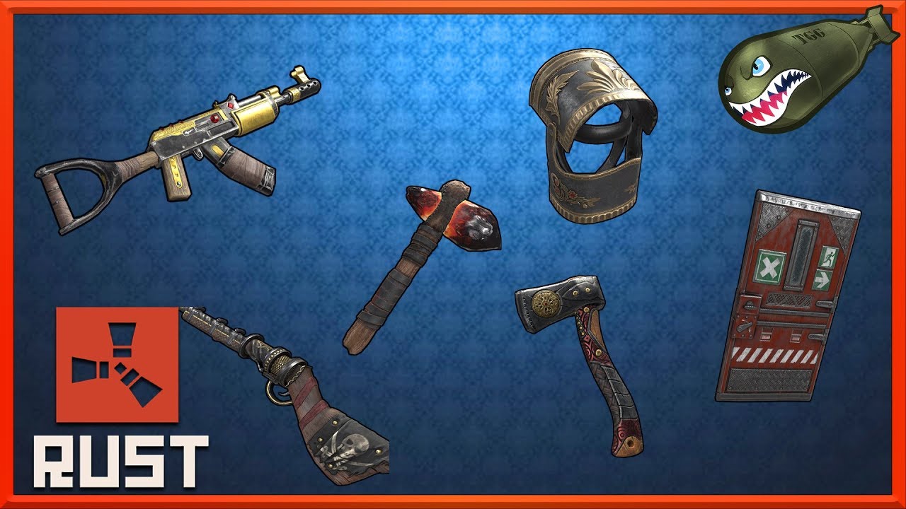 Rust Skins | Royal Theme, Ornate Roadsign, Regal, Dragonglass, Gold ...